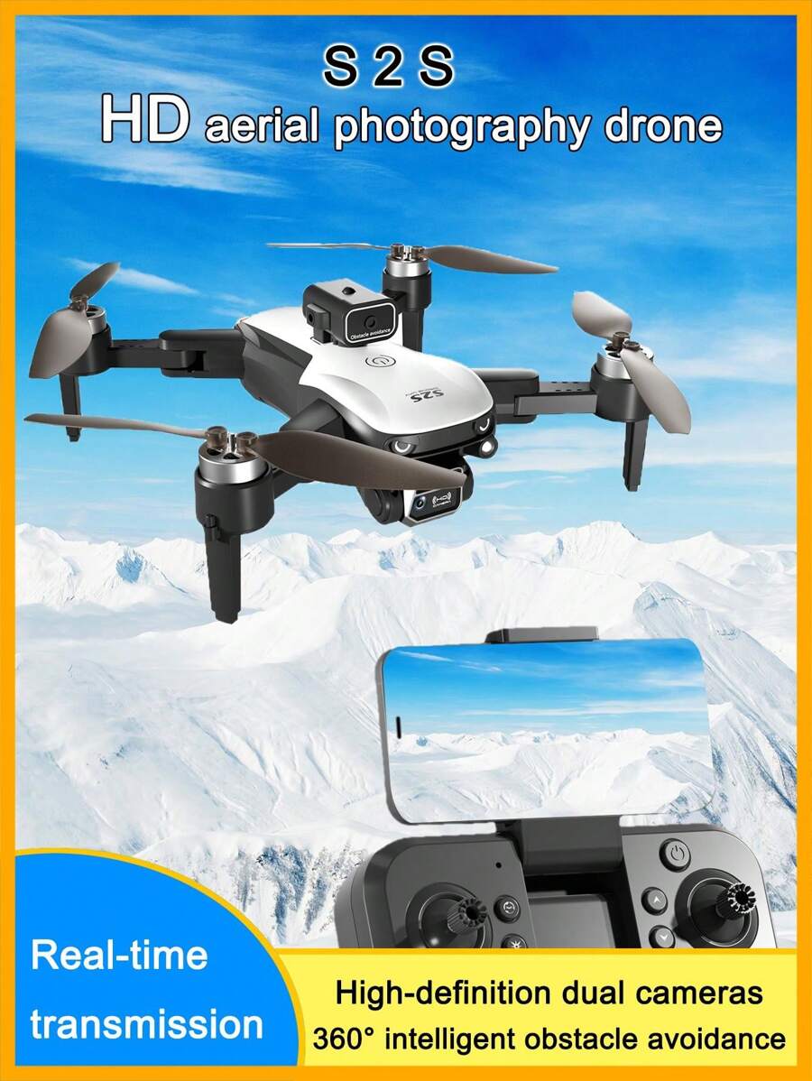 New Model S2S Aerial Photography Remote Control Drone, High-Definition Dual Cameras, Brushless ...