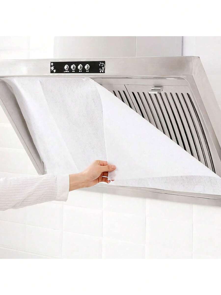 Universal Cooking Oil Smoke Exhaust Fan Filter Paper Stickers, Heat ...