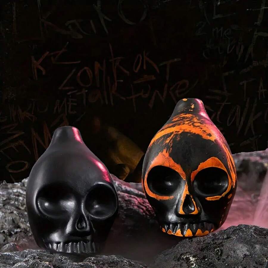 1pc Skull Shape High-Pitch Whistle, 125dB Scream Whistle, Ghostly Wail ...