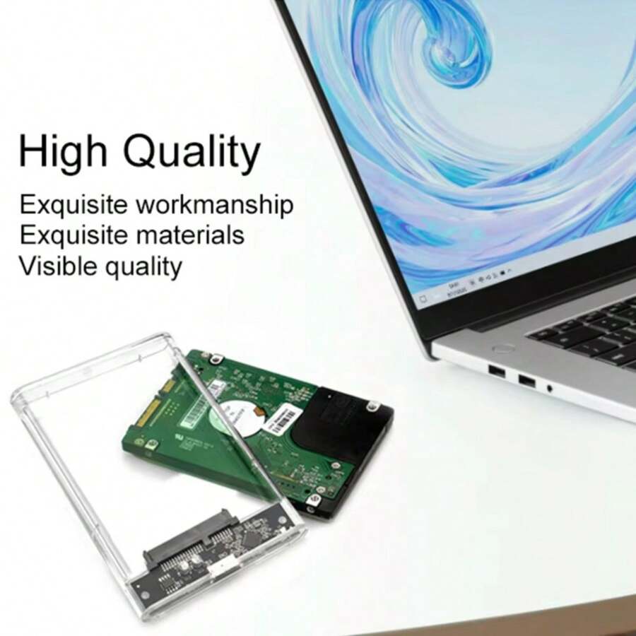 Usb3.0 Microb Transparante 2.5Inch Externe Opslag Case Sata 5Gbps Hdd Ssd Harde Schijf Behuizing ...