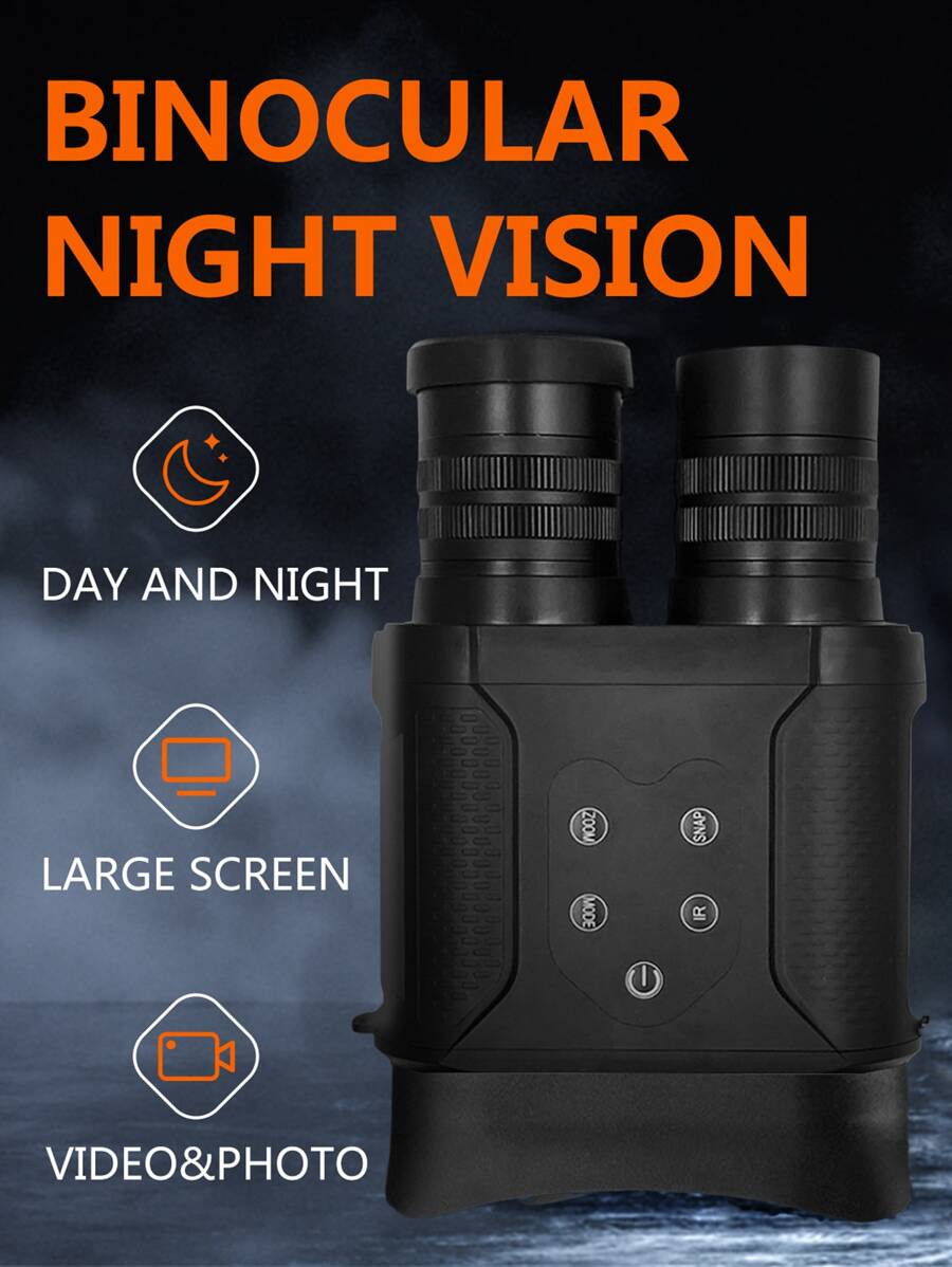 Night Vision Binoculars Remote Observation With 6X Digital Zoom Night ...