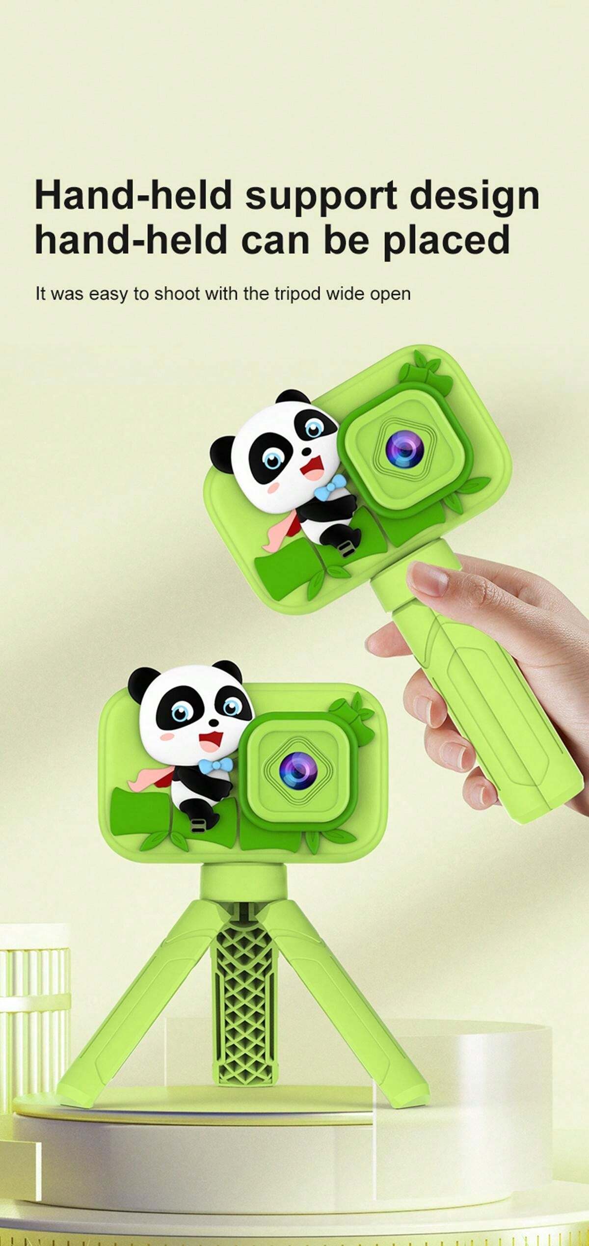 2.4" Tripod 4800MP Dual Lens Cartoon Camera With Photo/Video Shooting ...