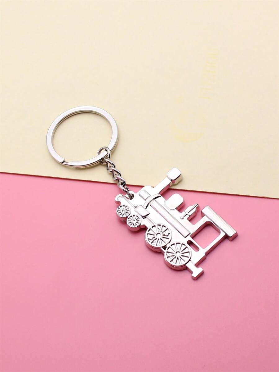 3 Styles Transportation Keychain Punk Age Of Steam Locomotive Train ...