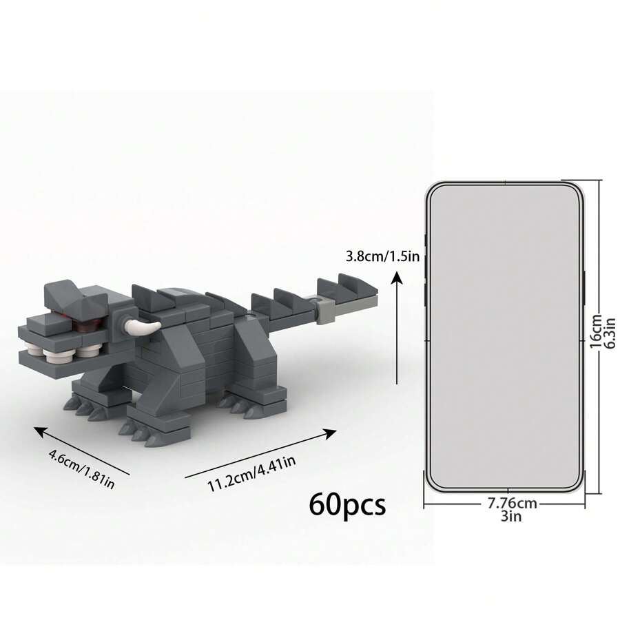 Kids Educational Construction Ghostbusters Horror Hounds MOC Compatible Wooden Deformation ...