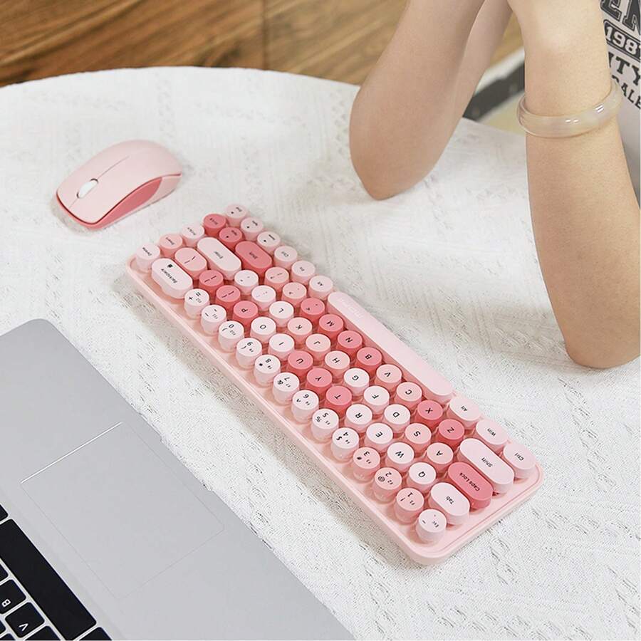 Mofii Mofii Idol Wireless Keyboard And Mouse Combo Set Portable Women