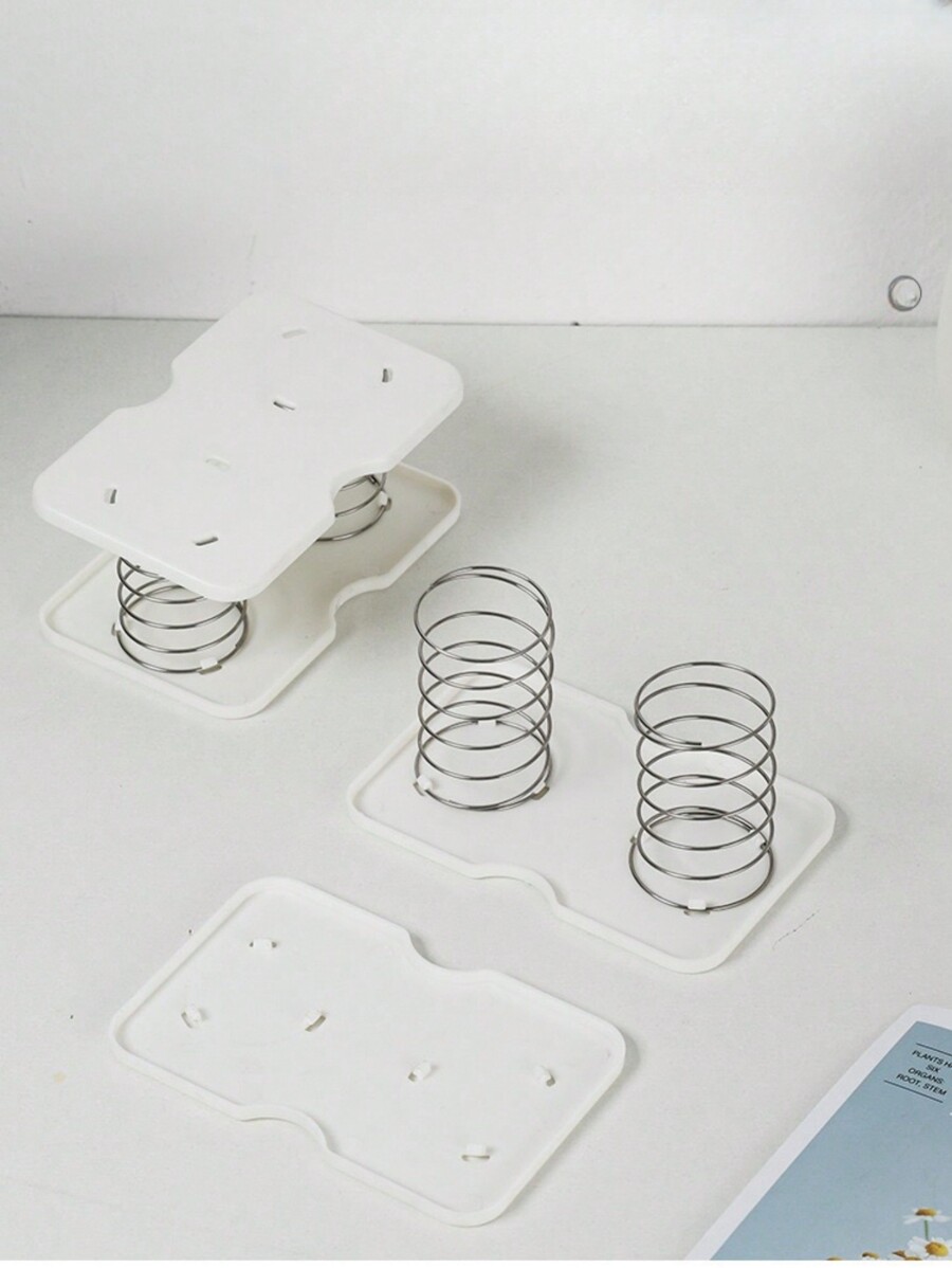 Spring Lift Up Paper Tissue Box, One Pulled Out All Dispensing Spring ...