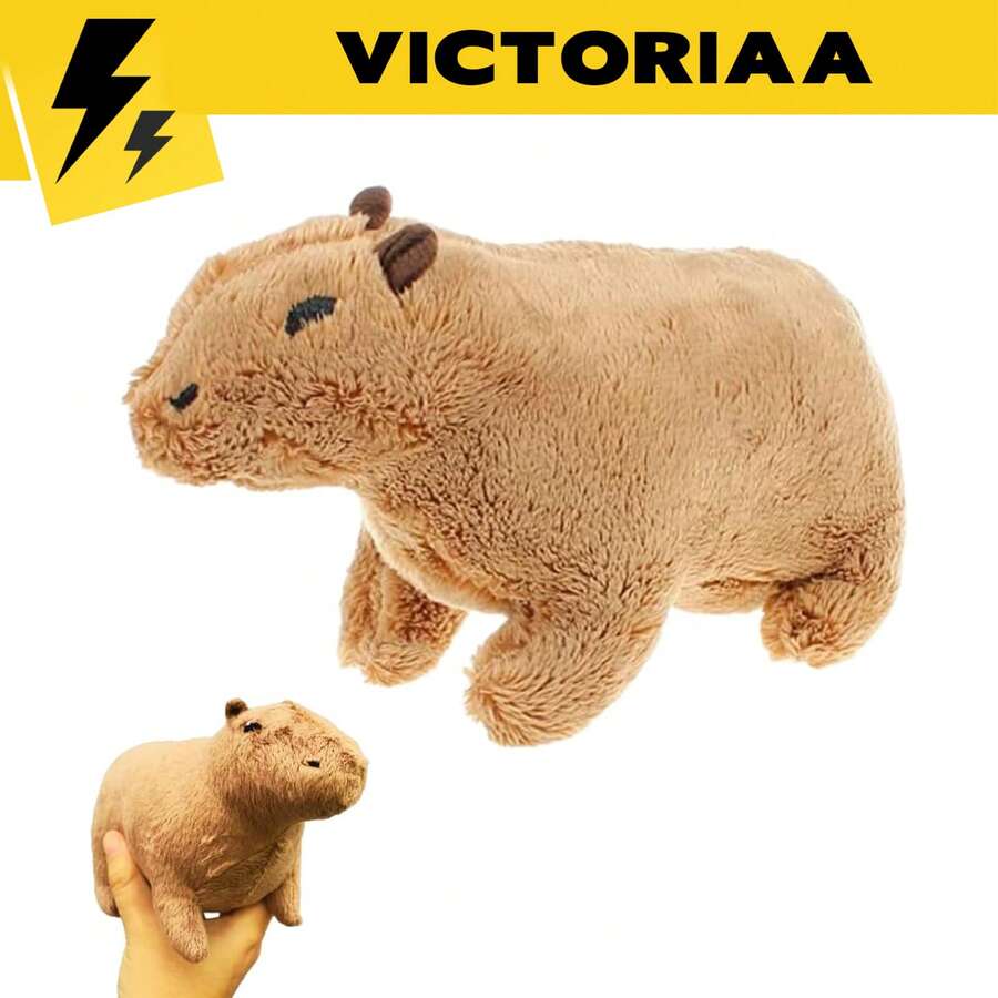 Realistic Capybara Plush Toy - Soft And Adorable Capybara Gift For Boys ...