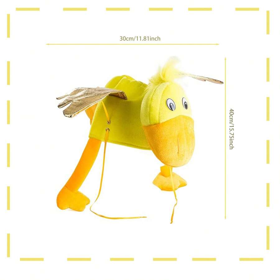 Flapping Duck Hat - Farm Animal Duck Costume Hat - Novelty Inspired ...