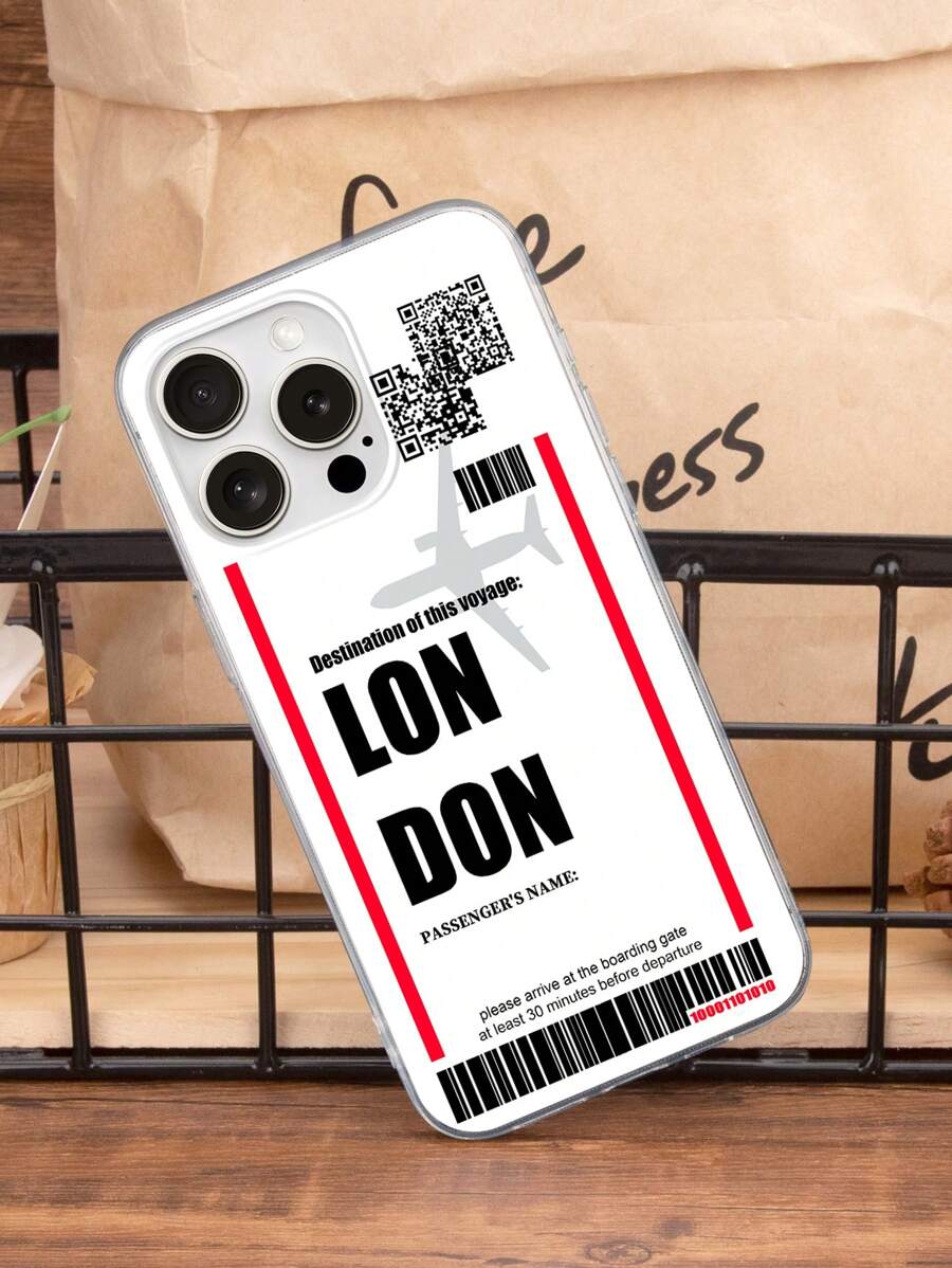 1 ชิ้น เคสโทรศัพท์กำหนดเอง พิมพ์ชื่อ เข้ากับ iPhone 16 Pro Max/ S24 ...