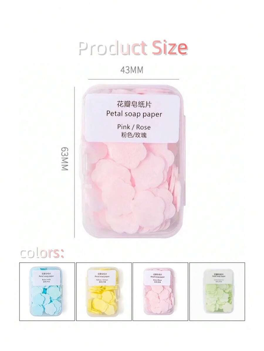 About 70pcs Of Different Shapes Mini Soap Paper Portable Travel ...
