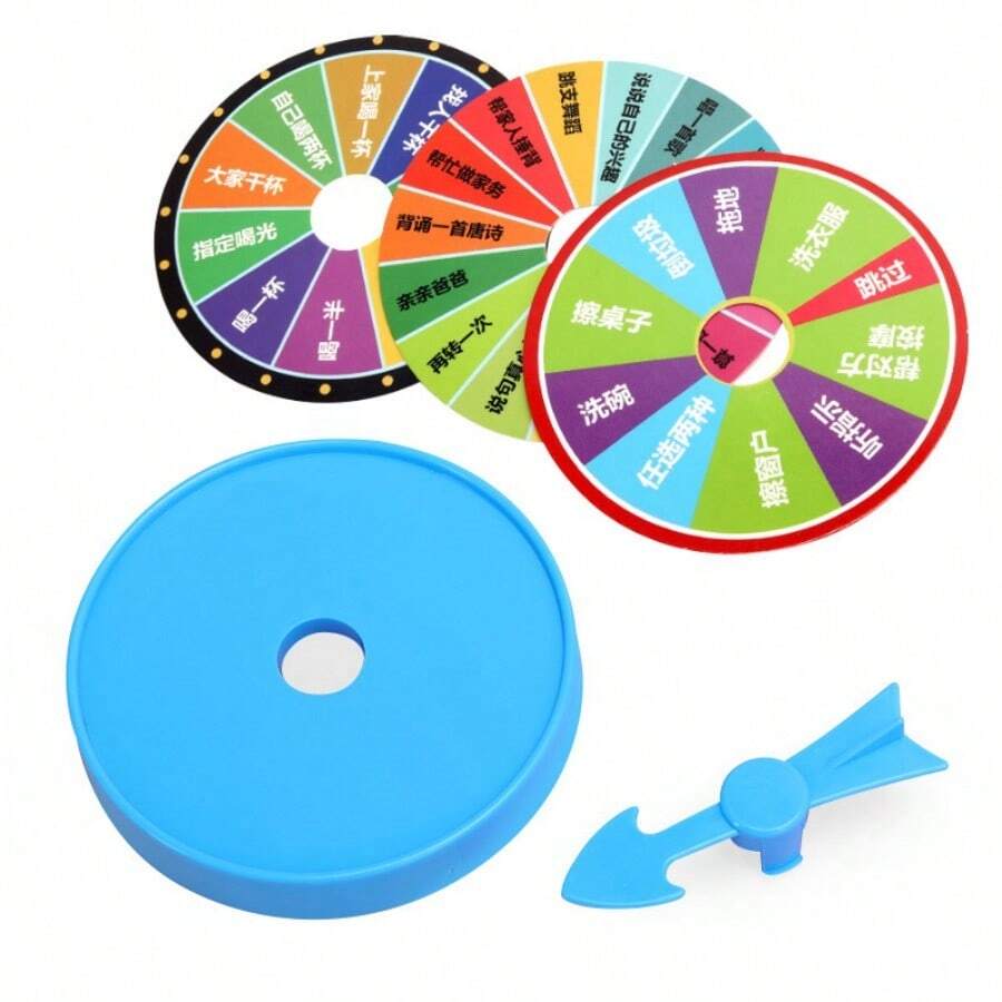 Random Punishment Plate Gag Gift Spin The Wheel Challenge Adventure ...