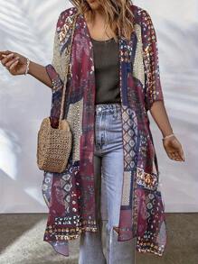 Floral Print Kimono Cover Up Women Holiday Casual Spring Summer Outfits ...