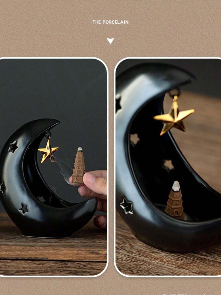 Moon And Star Ceramic Incense Burner - Popular In , Arabic-Style ...
