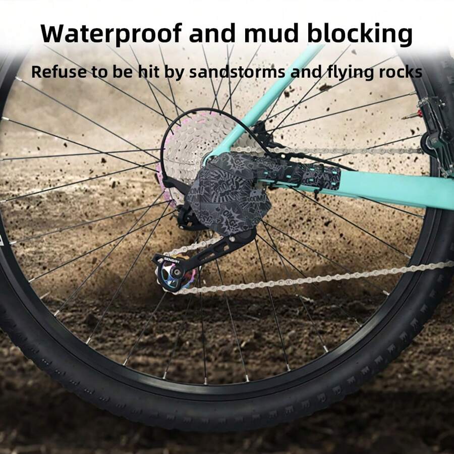 VXM Mountain Bike Rear Derailleur Protector Guard Plate, Cycling Road ...