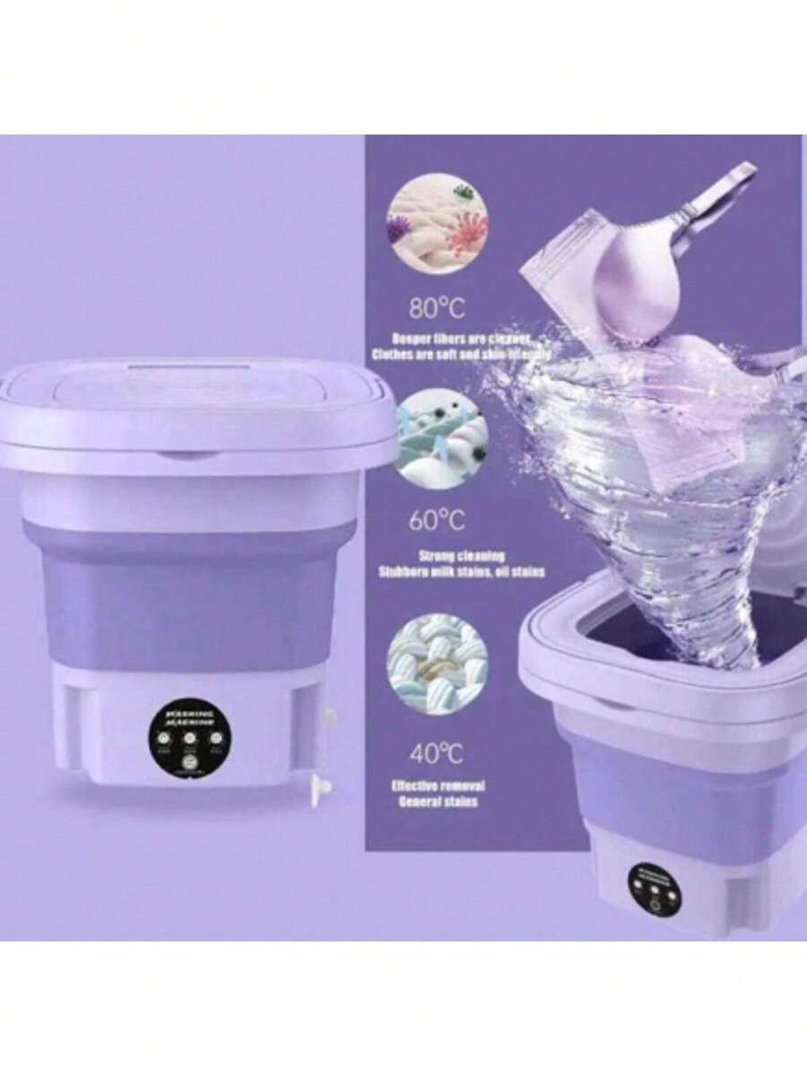 11L Automatic Portable Mini Folding Washing Machine | SHEIN PT