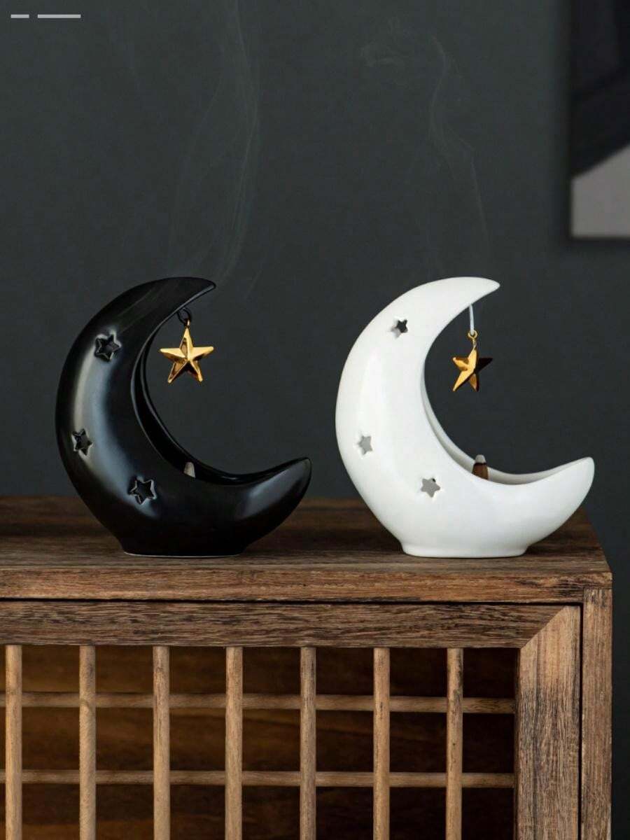 Moon And Star Ceramic Incense Burner - Popular In Middle East, Arabic ...