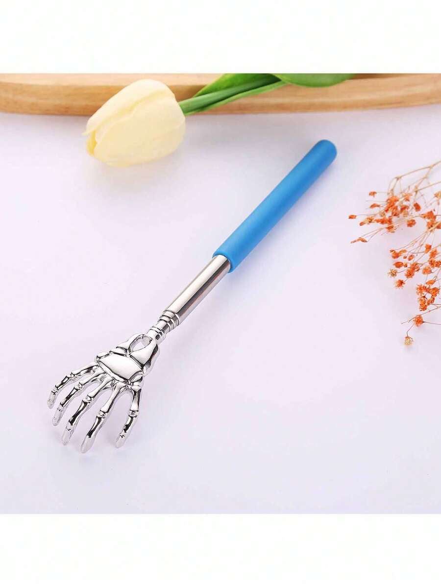 6-Piece Bone Back Tickle Set - A Retractable Stainless Steel Massager ...