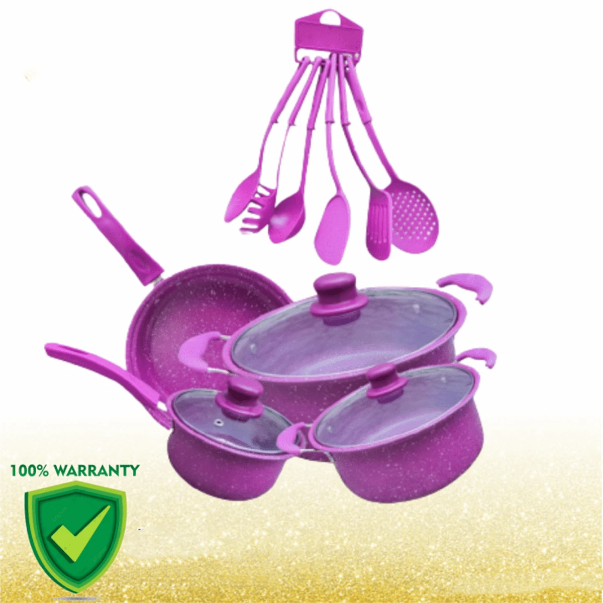 Stainless Steel Frying Pan Set, 13 Piece Cookware Set | SHEIN USA