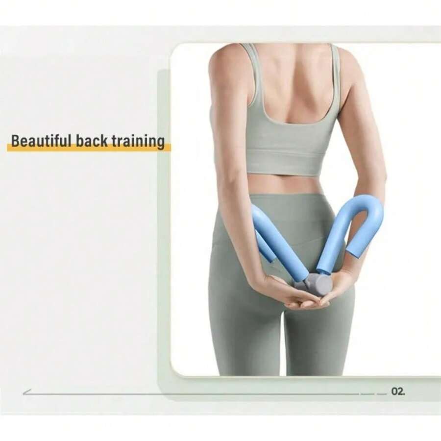 Home Leg Trainer Fitness Equipment PVC Leg Thigh Exercisers Gym Sports ...