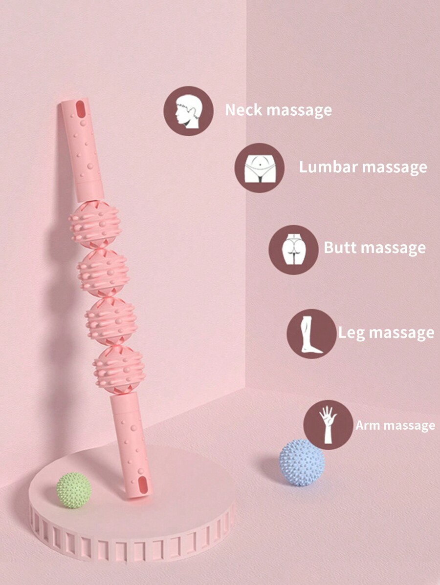 Massage Stick, Manual Muscle Roller, Muscle Roller Stick, Deep Tissue ...