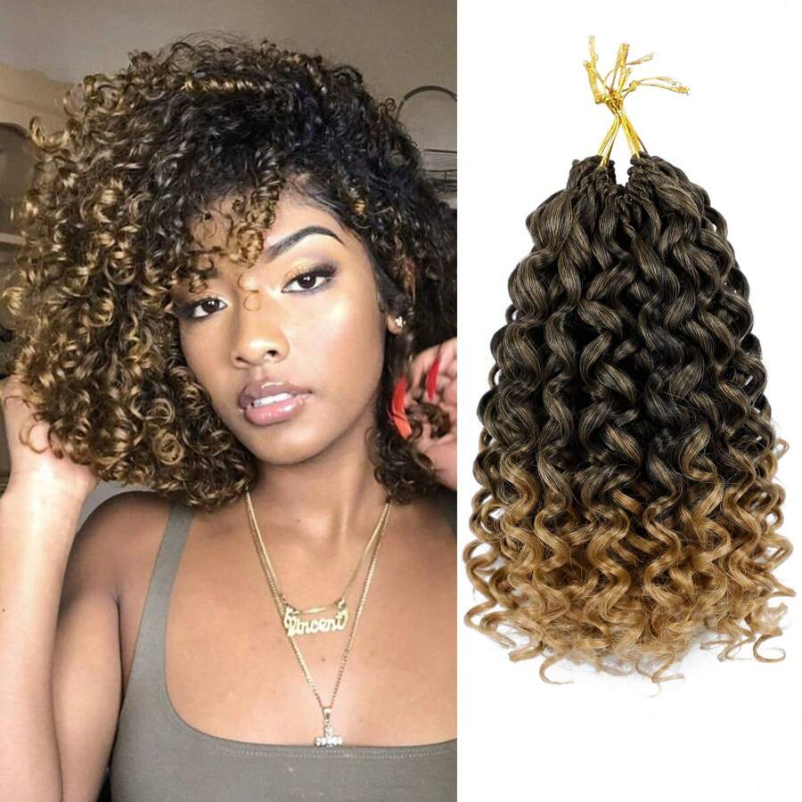 Pretwisted Gogo Curl Crochet Hair Curly Crochet Hair For Pre Looped ...