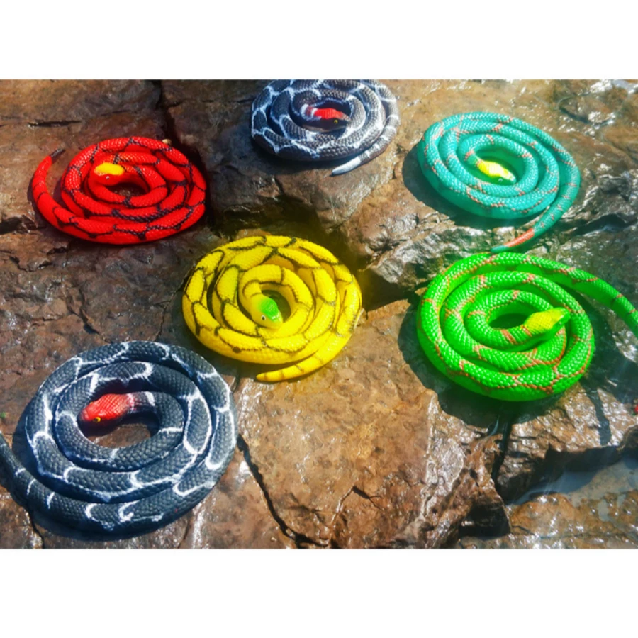Realistic Snake Toy, Novelty Creepy Joke Fake Snake, Patterned Snakes ...