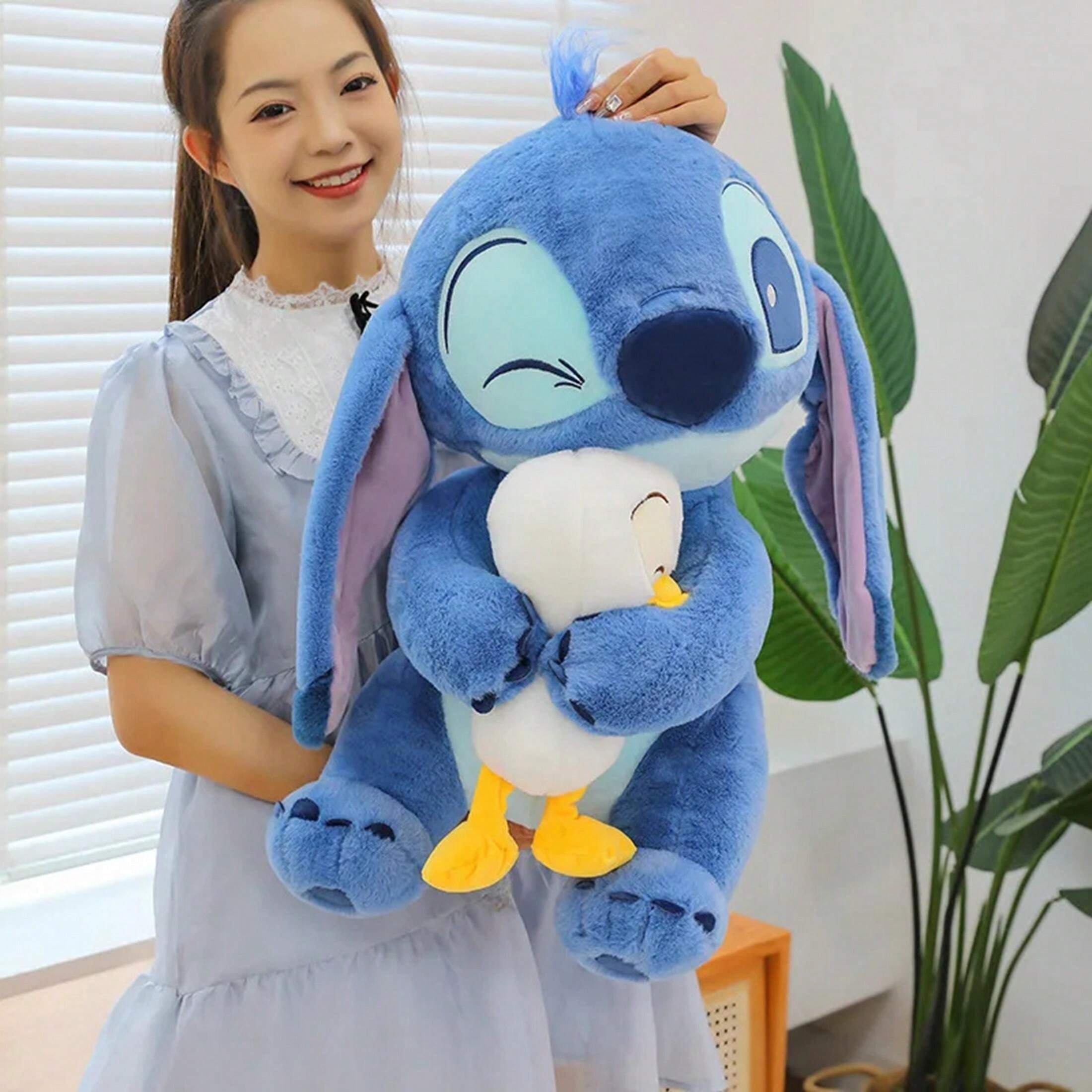 Disney 1pc 30cm/11.81inch Plush Doll Stitch Lilo Doll Cute Duck Stitch ...