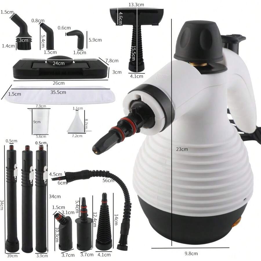Handheld Steam Cleaner Multipurpose 1050W 3 Bar Portable High ...