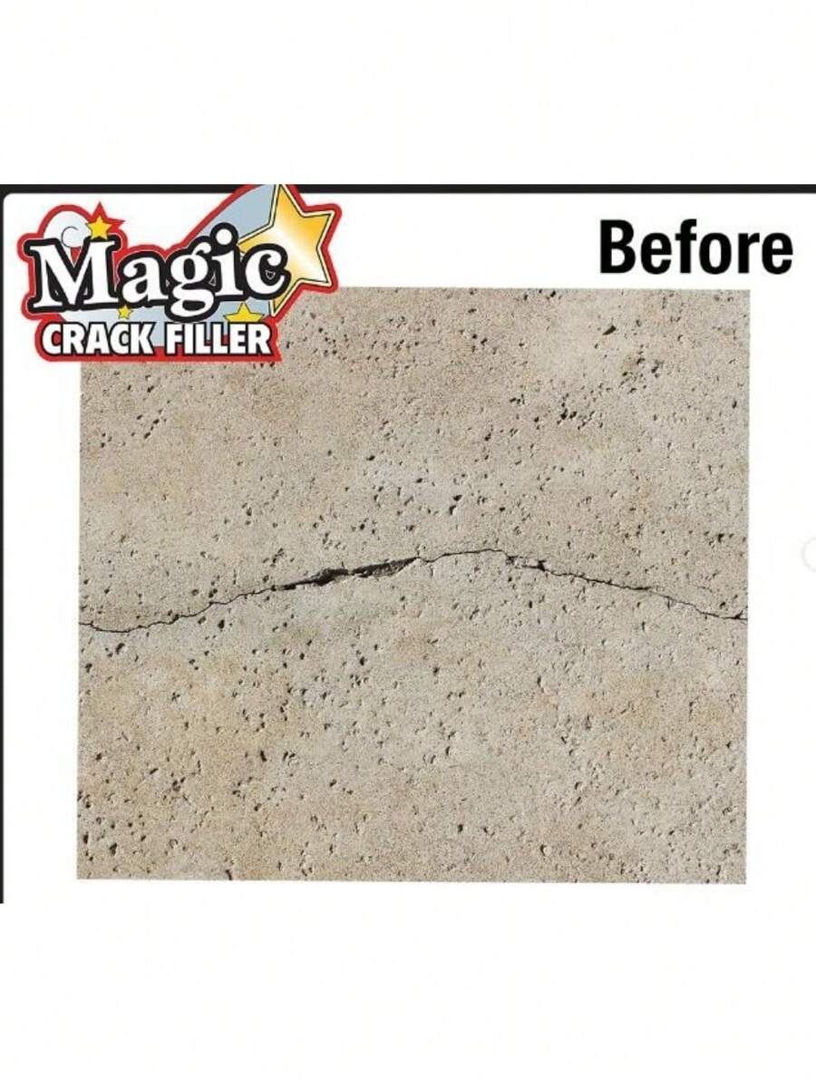 Concrete Magic Crack Filler 2 Lb. Bottle - Ultimate Solution For ...