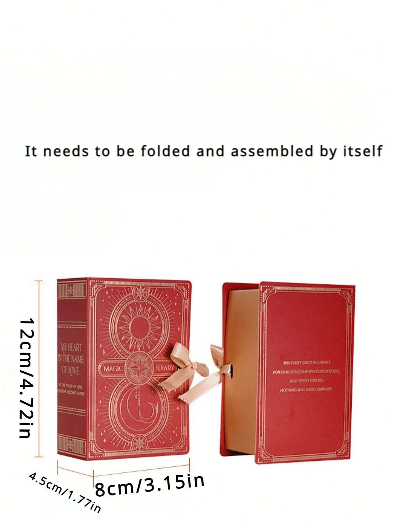 1PC Creative Holiday Gift Box Ins Wind Exquisite Gift Box Wedding Candy ...