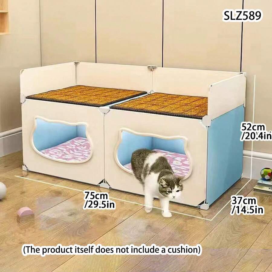 Kattenbedhuis All Season Universele kattenvilla Kattenkennel Huis voor ...