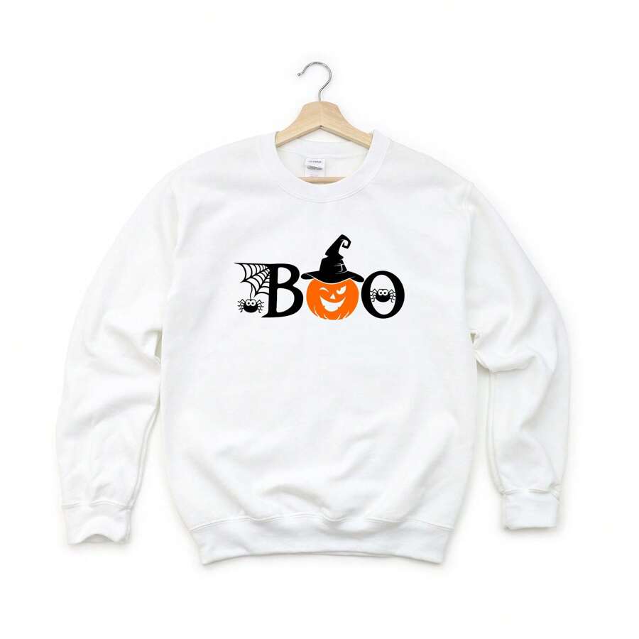 Boo Pumpkin | Youth Sweatshirt | SHEIN USA