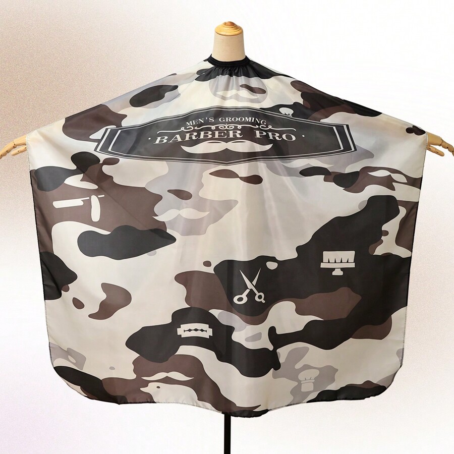 MEN'S GROOMING BARBER PRO Barber Cape, Hair Cutting Cape With Snap ...