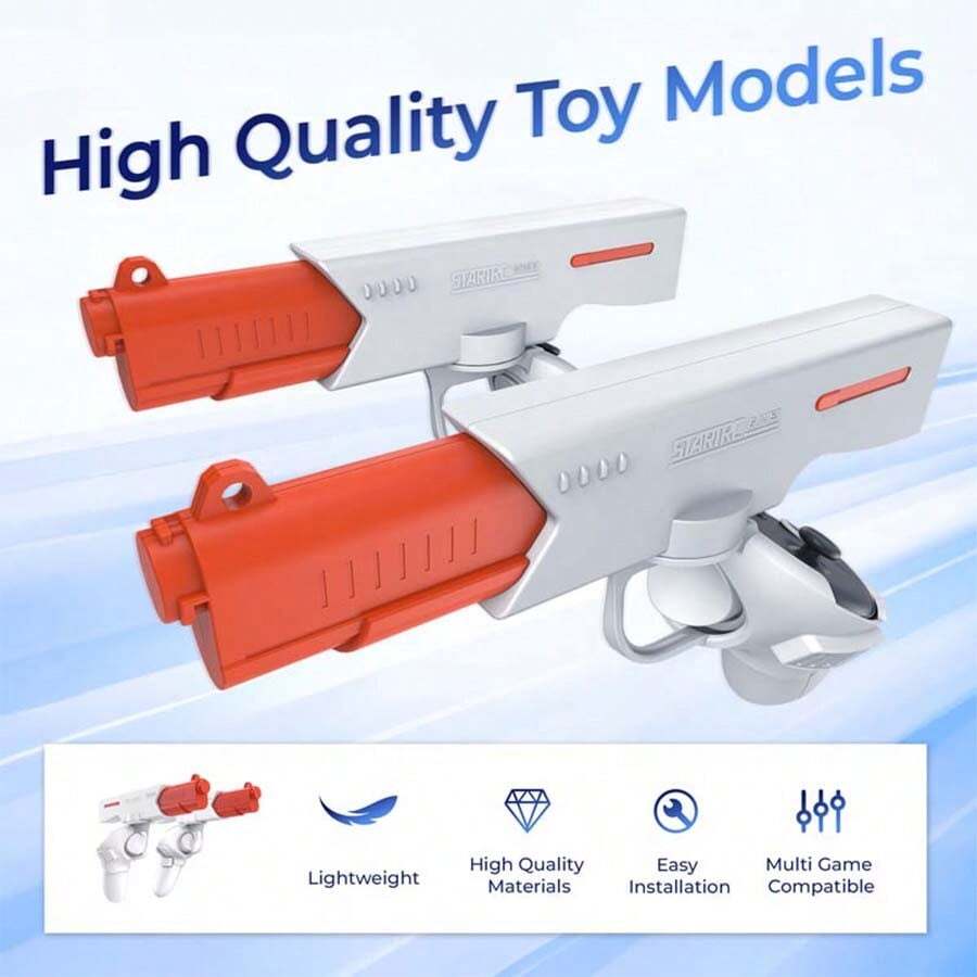 For Meta Quest 3S VR Glasses Controller Pistol Stock Fixed Frame Rifle ...