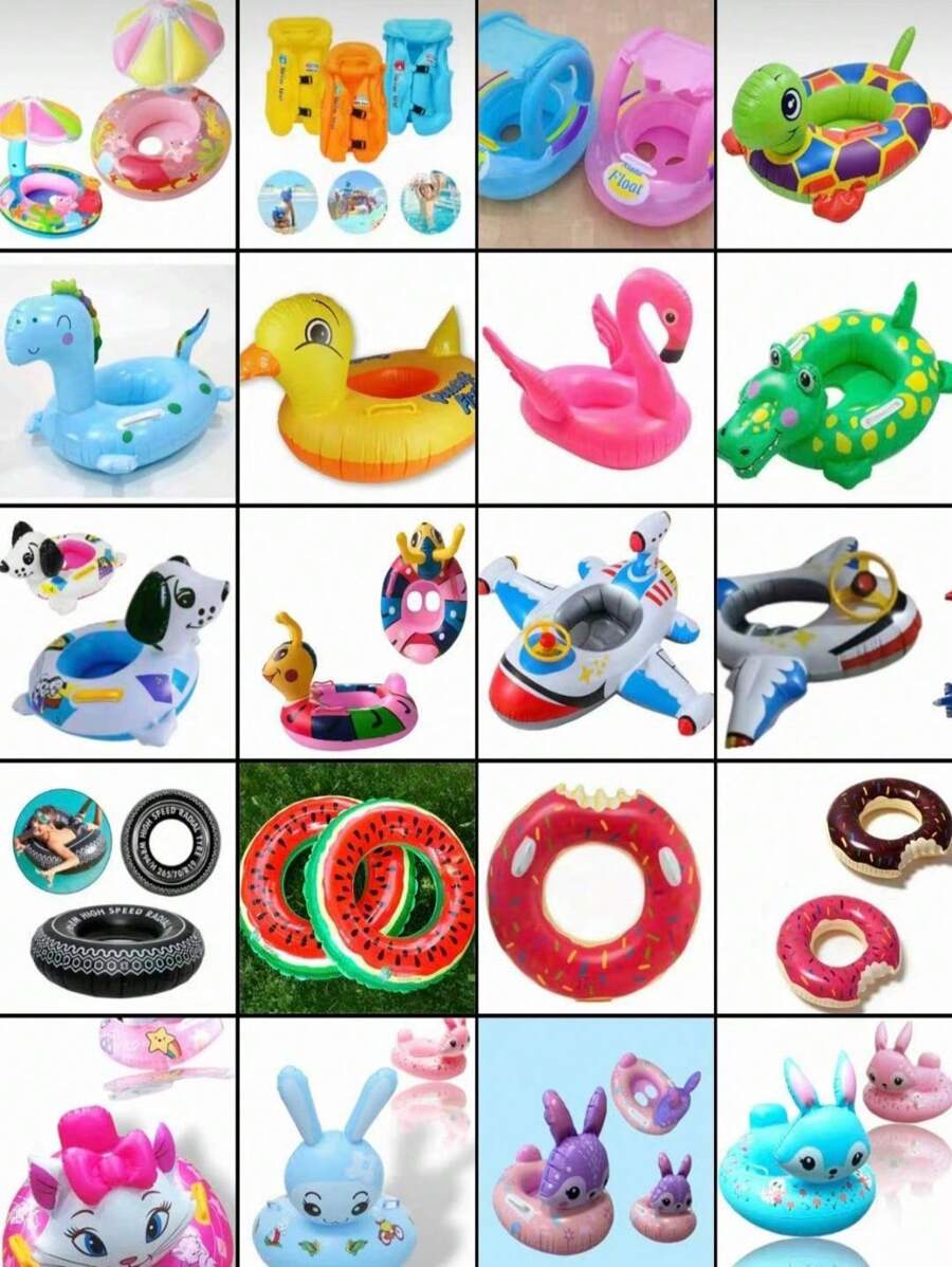 Children's Float Foot Inflatable Animals Summer Pool Various Models for ...