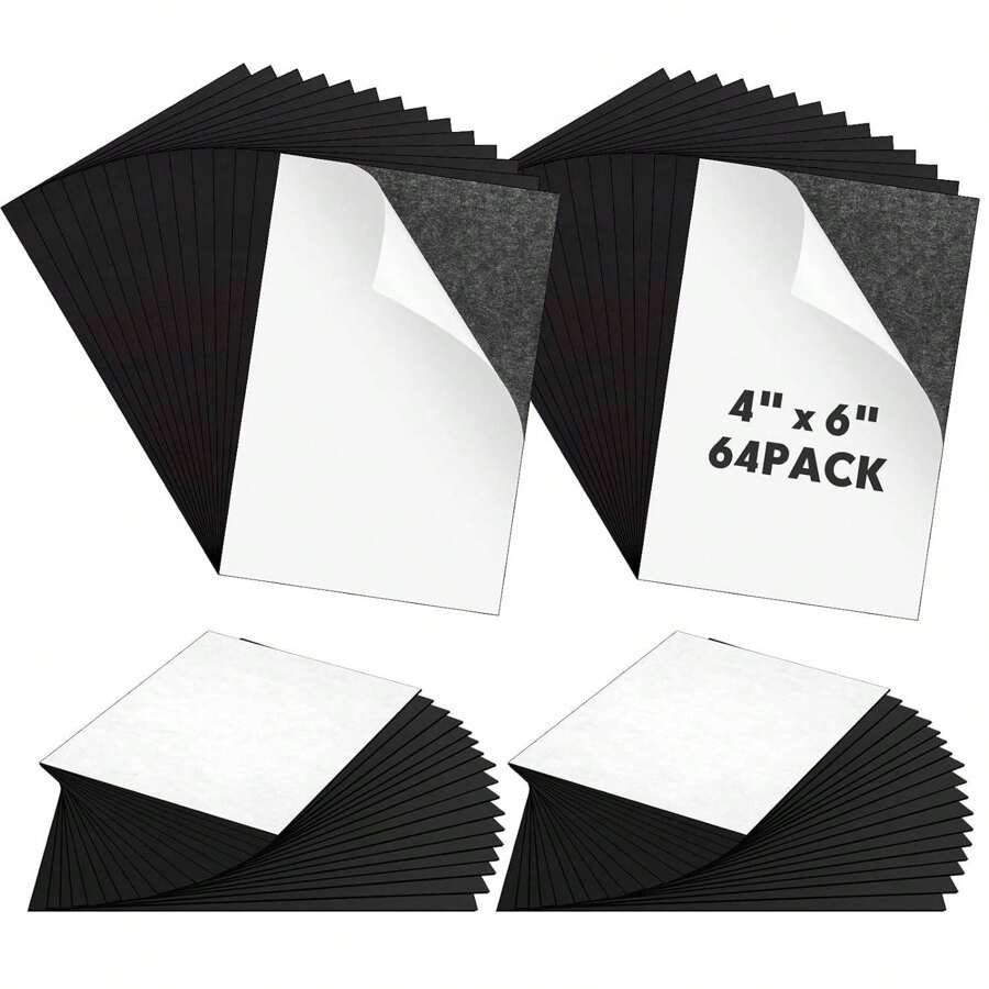 4" X 6" Magnetic Sheets With Adhesive Backing Cut And Customize ...