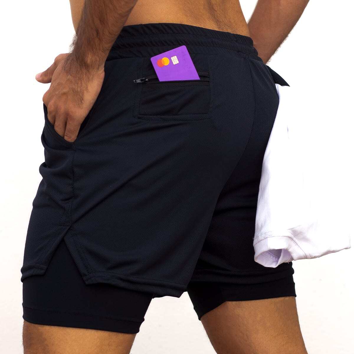 Short Masculino Dry Fit 2 Em 1 Compressão Gym Rato Maromba Muki Muki ... Short Masculino Dry Fit 2 Em 1 Compressão Gym Rato Maromba Muki Muki ...