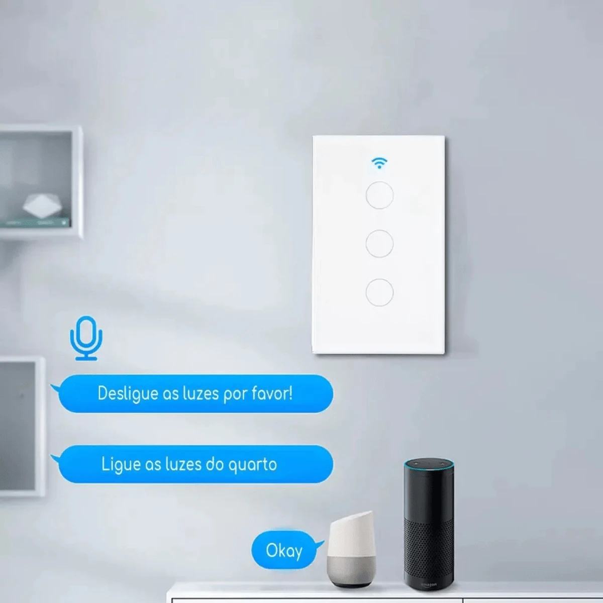 Smart Switch 3 Buttons Touch Screen | SHEIN USA