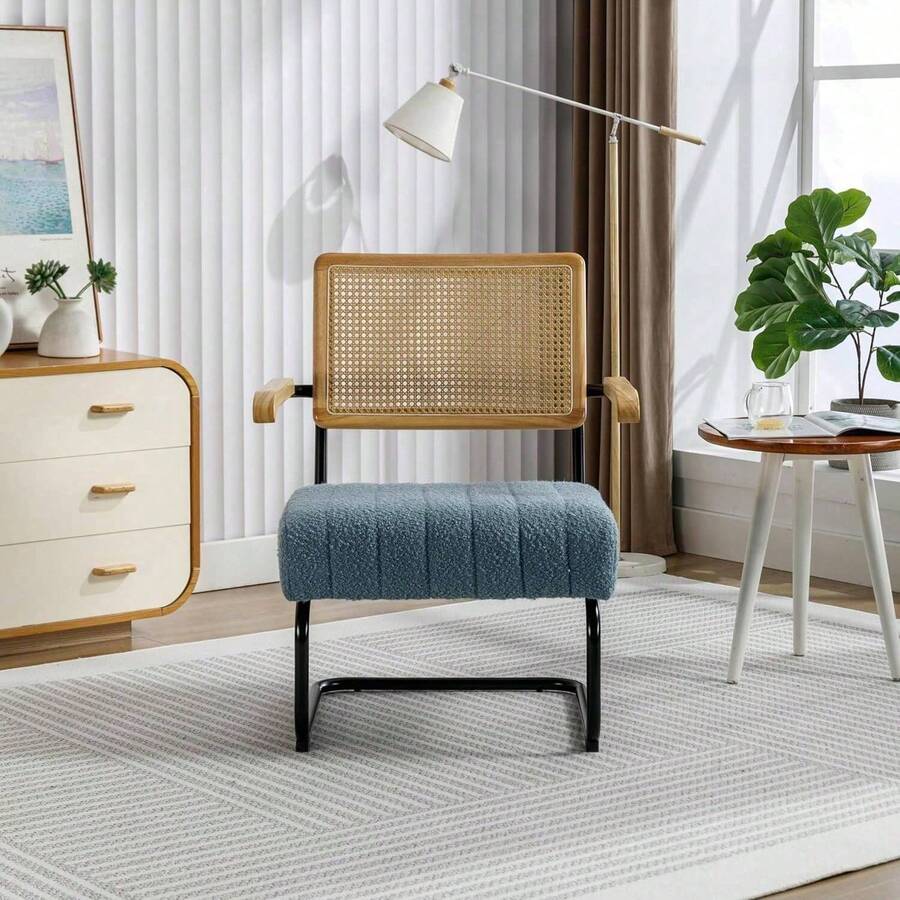 Single Dining Chairs Mid Century Modern Dining Room Chair With Metal ...