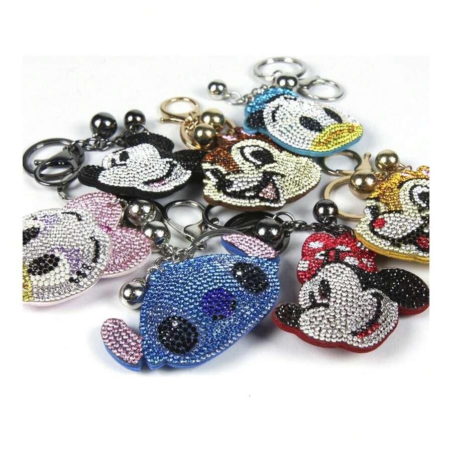 Lilo Y Stitch Llavero 3D Disney Stitch Moderno y Funcional | Llavero Stitch con Diseño Elegante ...