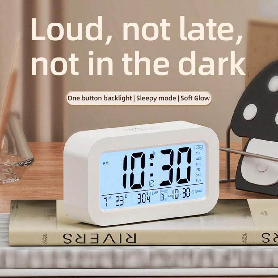 Alarm Clock, Multifunctional Smart Electronic Clock For Student Use ...