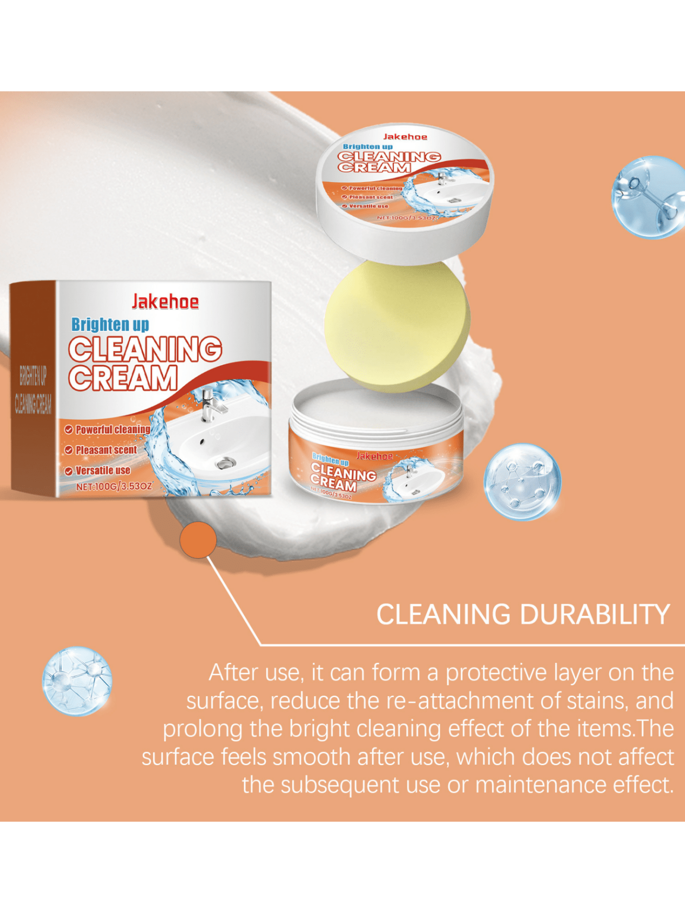 Multi-Purpose Cleaning Paste, Effective For Removing Grime In Kitchen ...