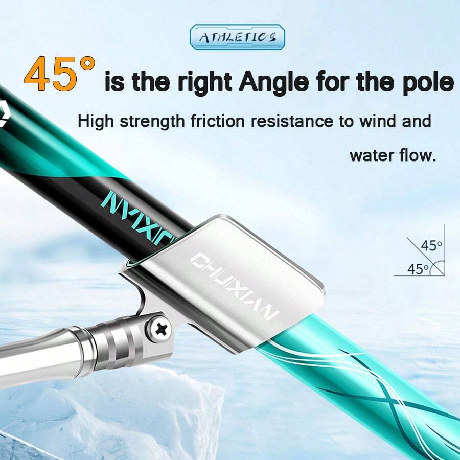 Competition Rod Stand Black Carp Automatic Retractable Rod Rest Thick ...