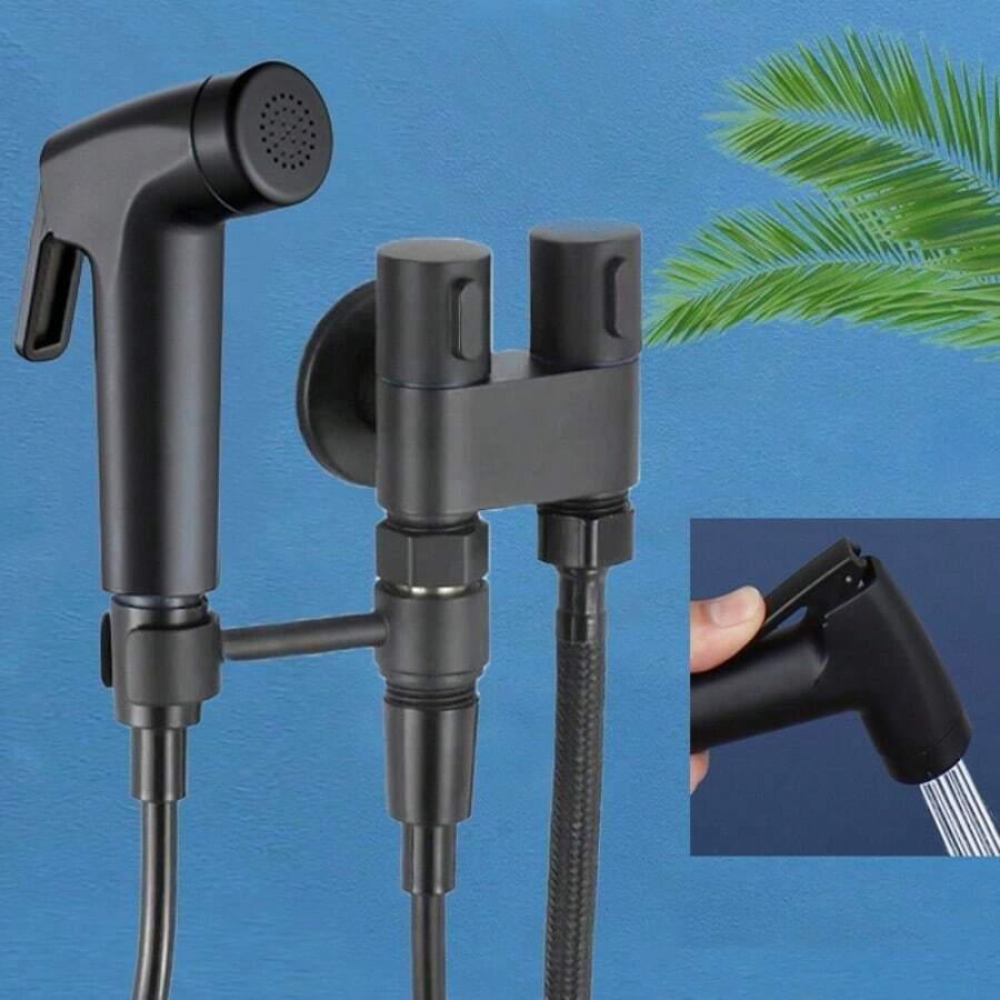 2-Setting Rotation Sprayer Kit, Dual Function Adjustable Bidet Sprayer ...