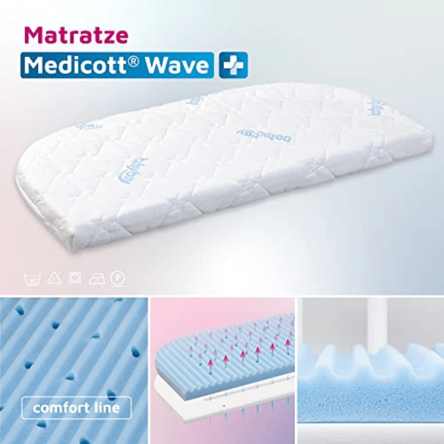 Babybay Colchón Medicott Wave para modelo Original | Mode de Mujer ...
