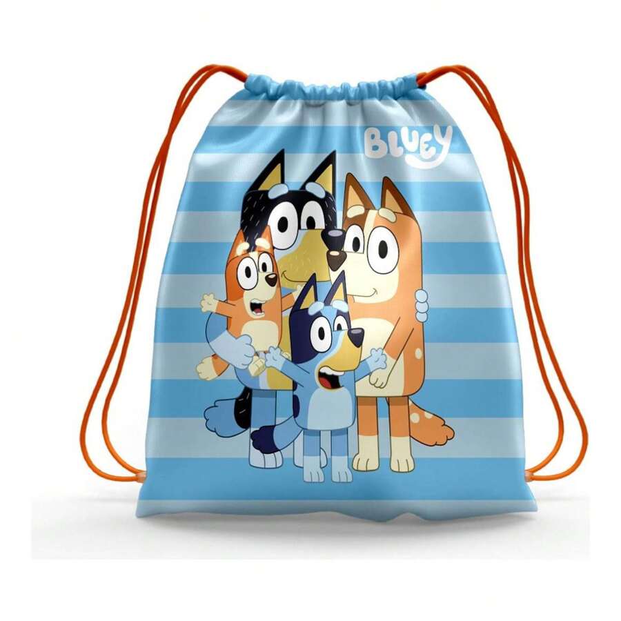Bluey Bolsa de tela ligera y resistente de color azulado | Bolsa para ...