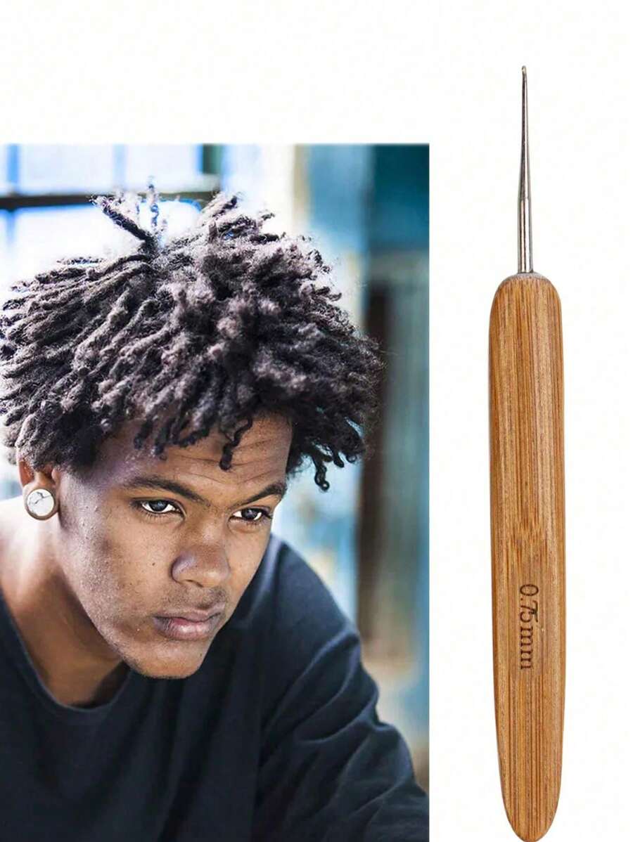 0.75Mm Dreadlock Needle Crochet Hook For Dread Hair Nunify New Brand ...