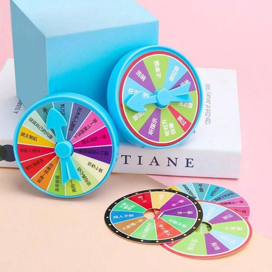 Random Punishment Plate Gag Gift Spin The Wheel Challenge Adventure ...