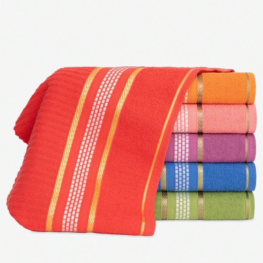 Julia Large Thick Plush Luxury Giant Bath Towel 70x130cm 100% Cotton ...