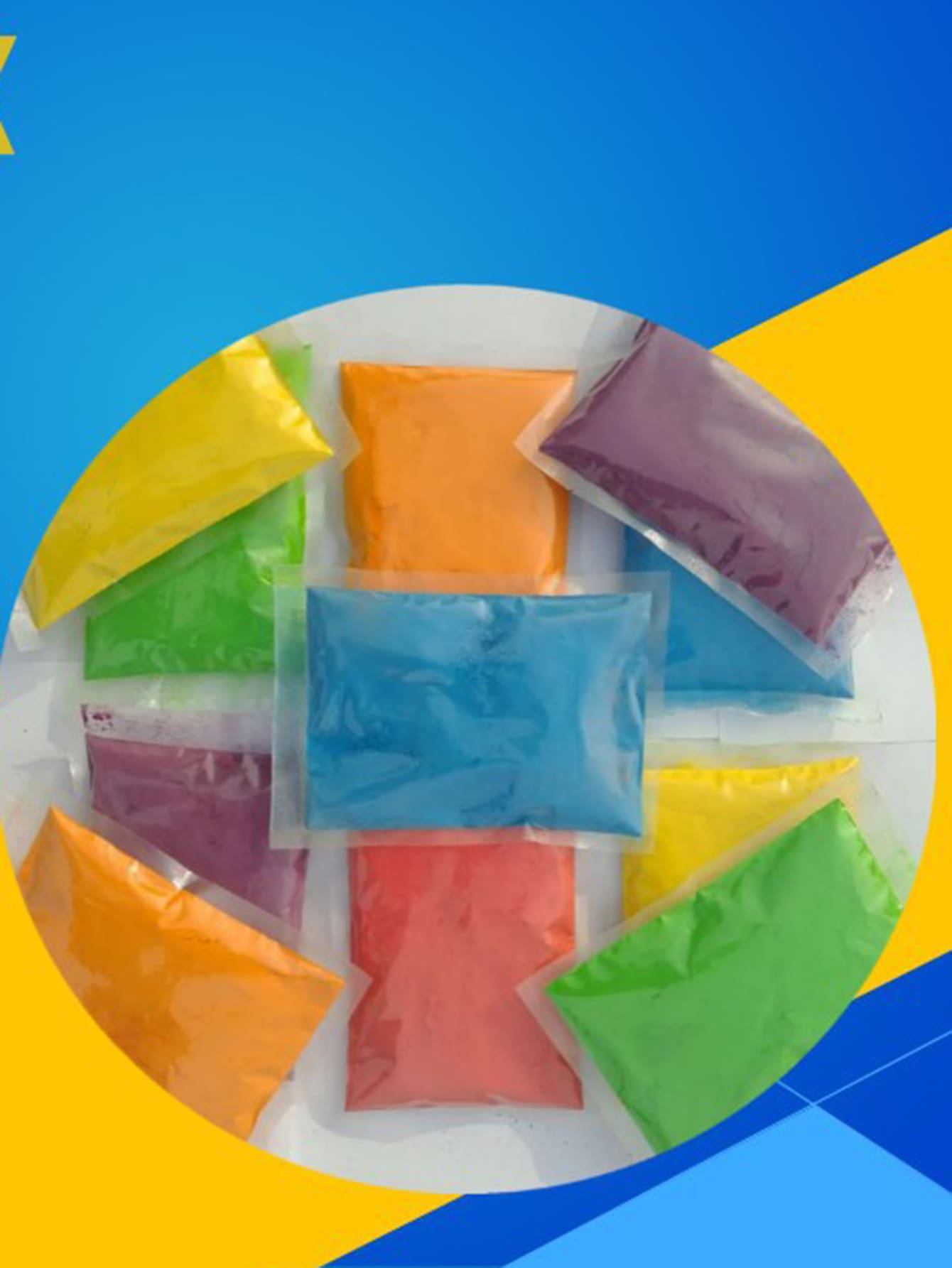 Colored Corn Starch, Color Powder, Gender Reveal Props, Festival ...